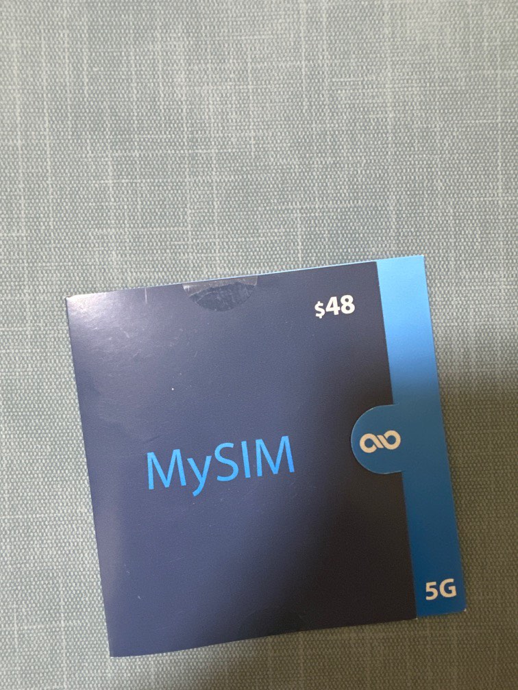 HK MySIM 5G, 手提電話, 電話及其他裝置配件, Sim 卡 - Carousell