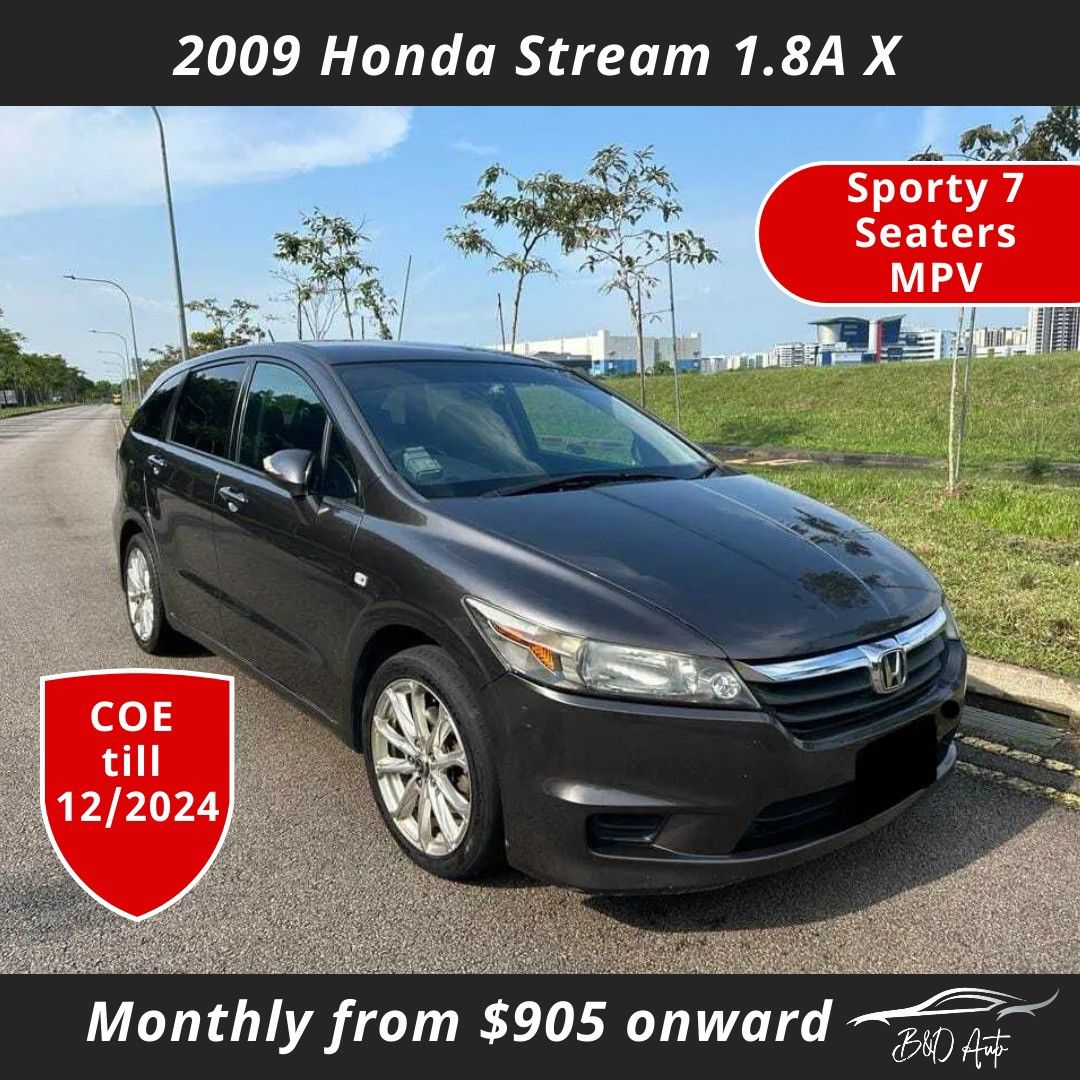 Honda Stream 1.8X Auto, Cars, Used Cars on Carousell
