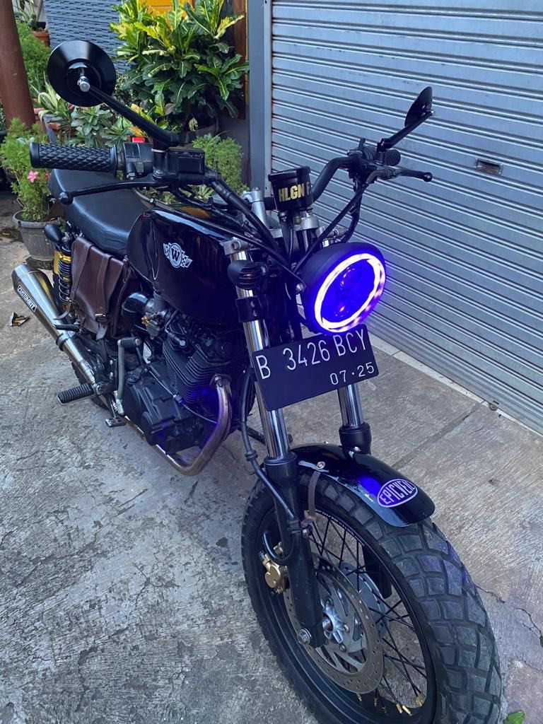 Honda Tiger 200cc (scrambler), Motor di Carousell