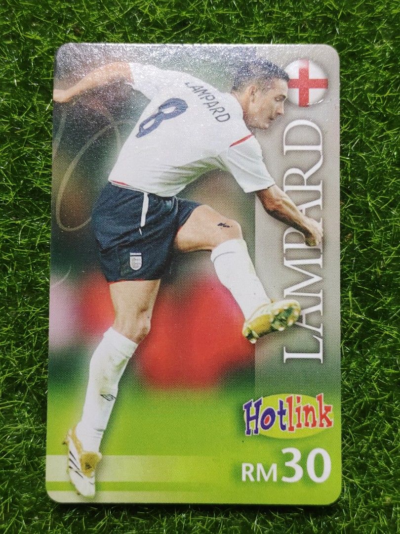 Hotlink RM30 Used Reload Card / Frank LAMPARD, Hobbies & Toys ...