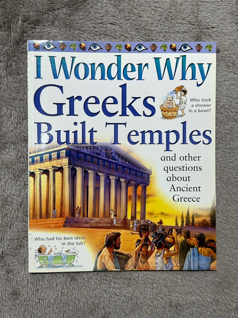 I Wonder Why Greeks Built Temples, Hobbies & Toys, Books & Magazines ...