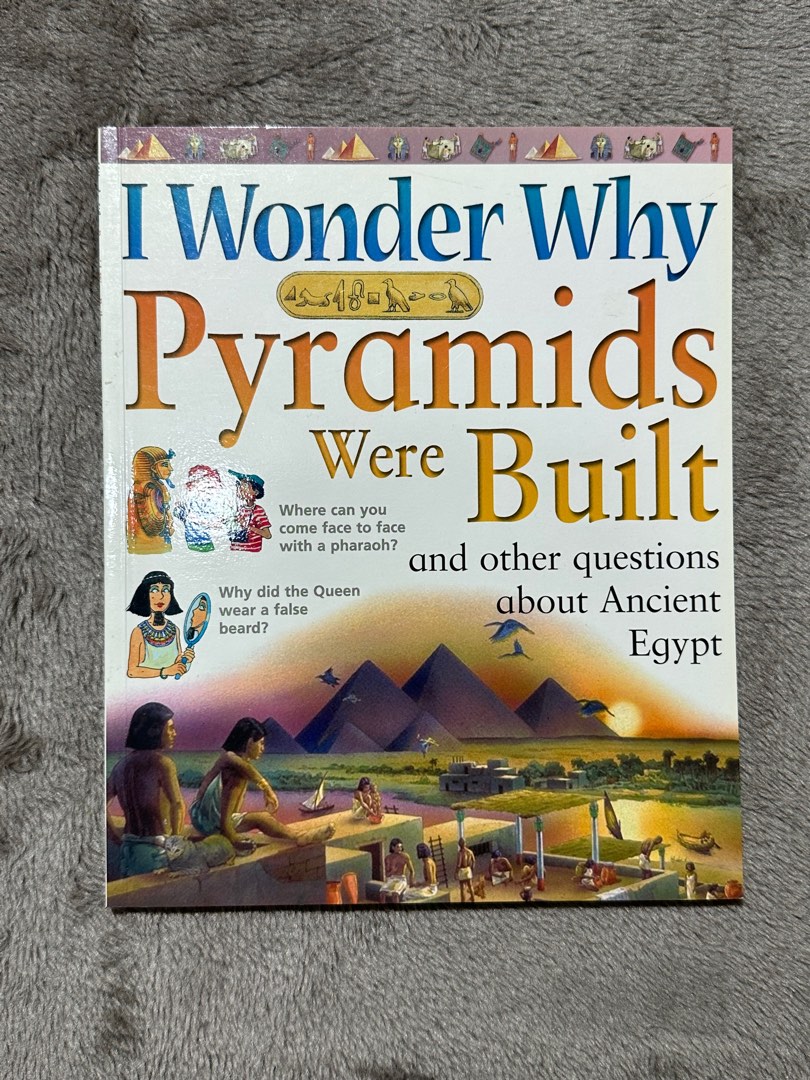 I Wonder Why Pyramids Were Built, Hobbies & Toys, Books & Magazines ...