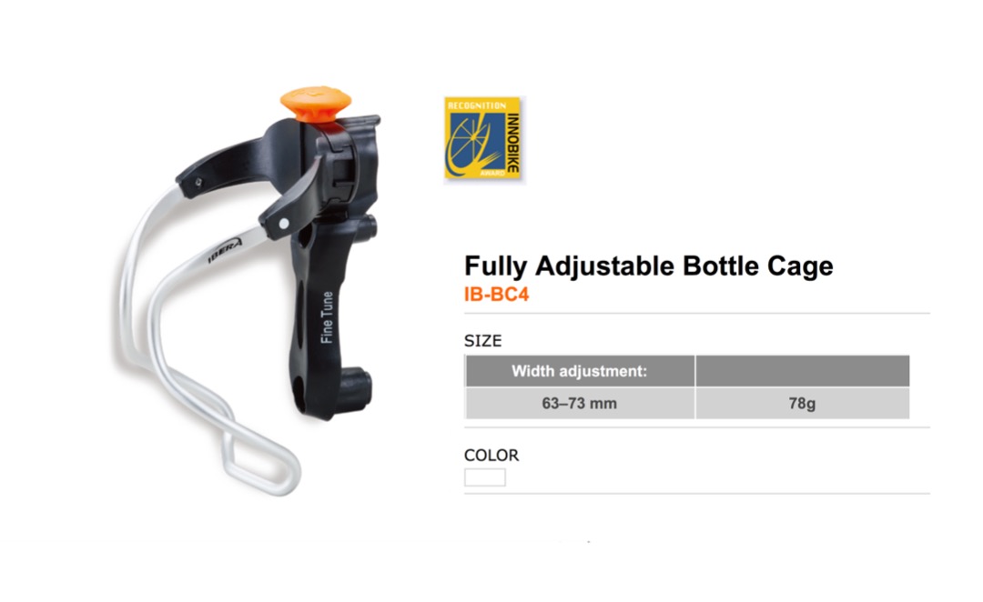 Ibera BC4 Fully Adjustable Bottle Cage, Sports Equipment, Bicycles ...