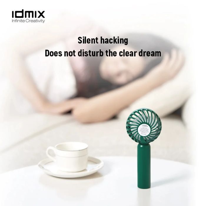 IDMIX Ice Cooling Handheld Fan Super Mini Personal Fan with ...