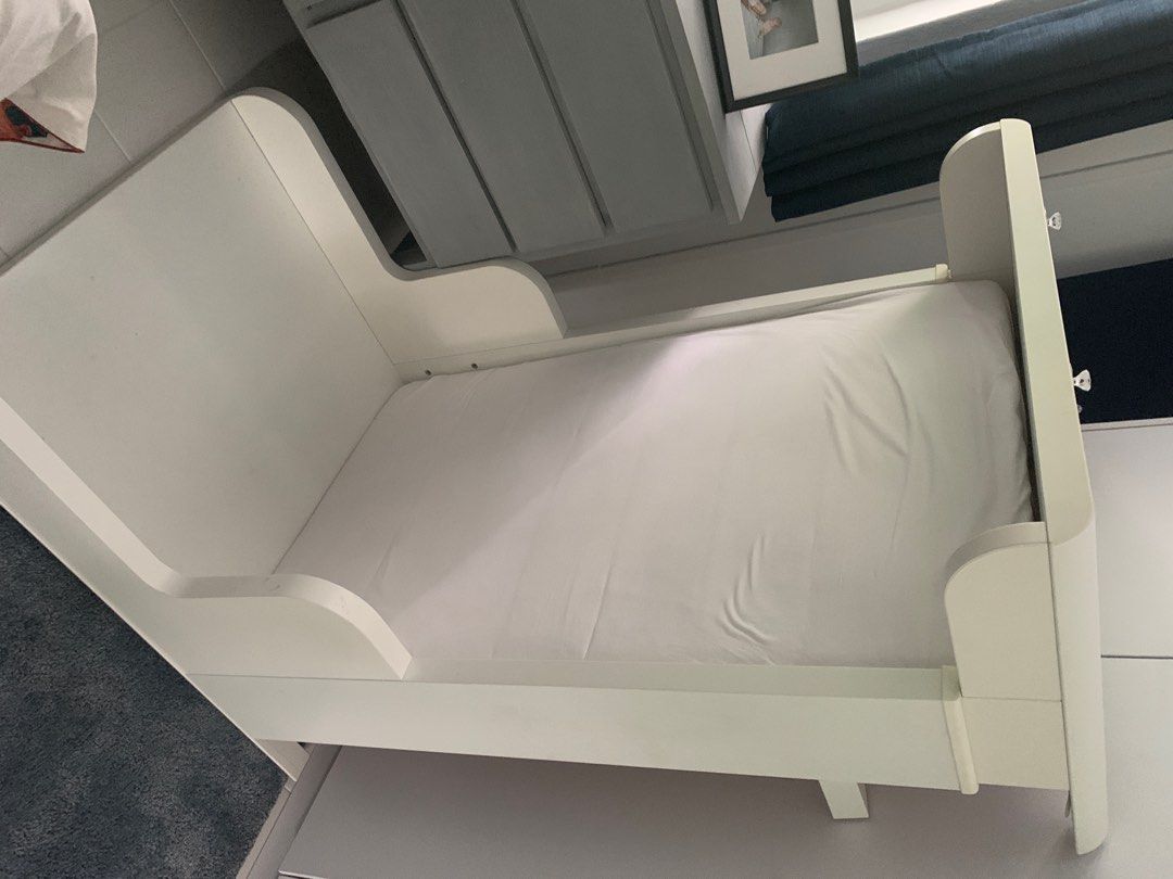 Ikea extendable toddler bed great condition, Babies & Kids, Baby ...