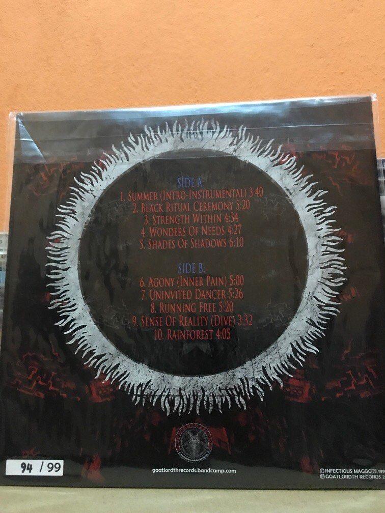 Infectious Maggots vinyl, Hobbies & Toys, Music & Media, Vinyls on ...