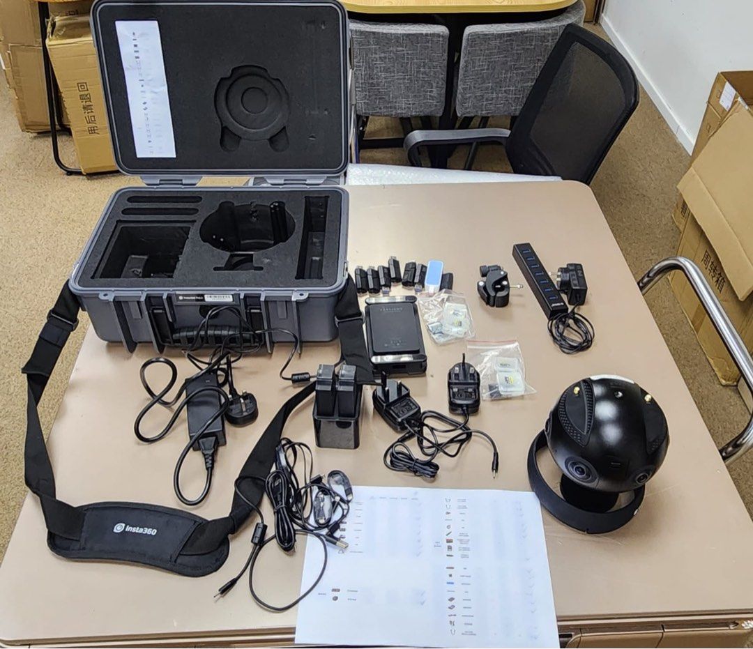 Insta360 Pro2 Premium Combo Set - 4K / 8K 3D VR live streaming可交換電子或電視 ...