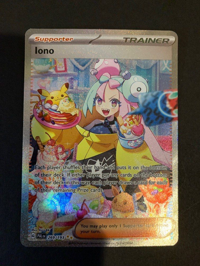 Iono full art SIR, Hobbies & Toys, Toys & Games on Carousell