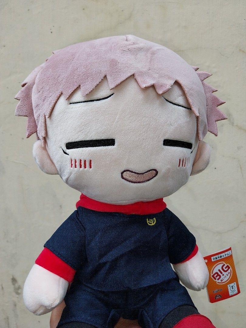 ITADORI YUJI JUJUTSU KAISEN BIG TAITO PLUSH, Hobbies & Toys, Toys ...
