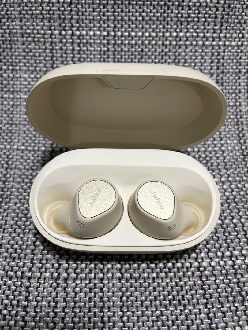 Jabra Elite Pro Gold Beige Audio Earphones On Carousell