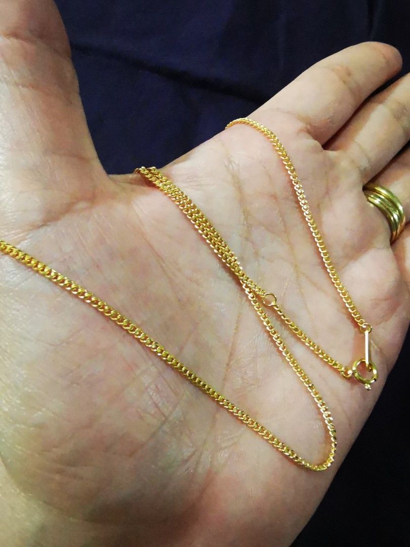 Japan gold chain 18inches 5.1g on Carousell