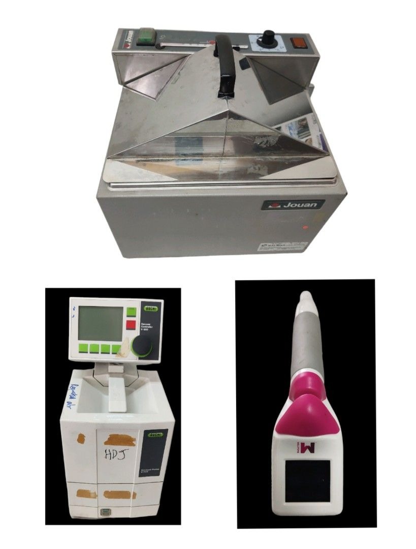 JOUAN Water Bath,BUCHI V-700 Vacuum Pump,MILLIPORE Handheld Automated ...