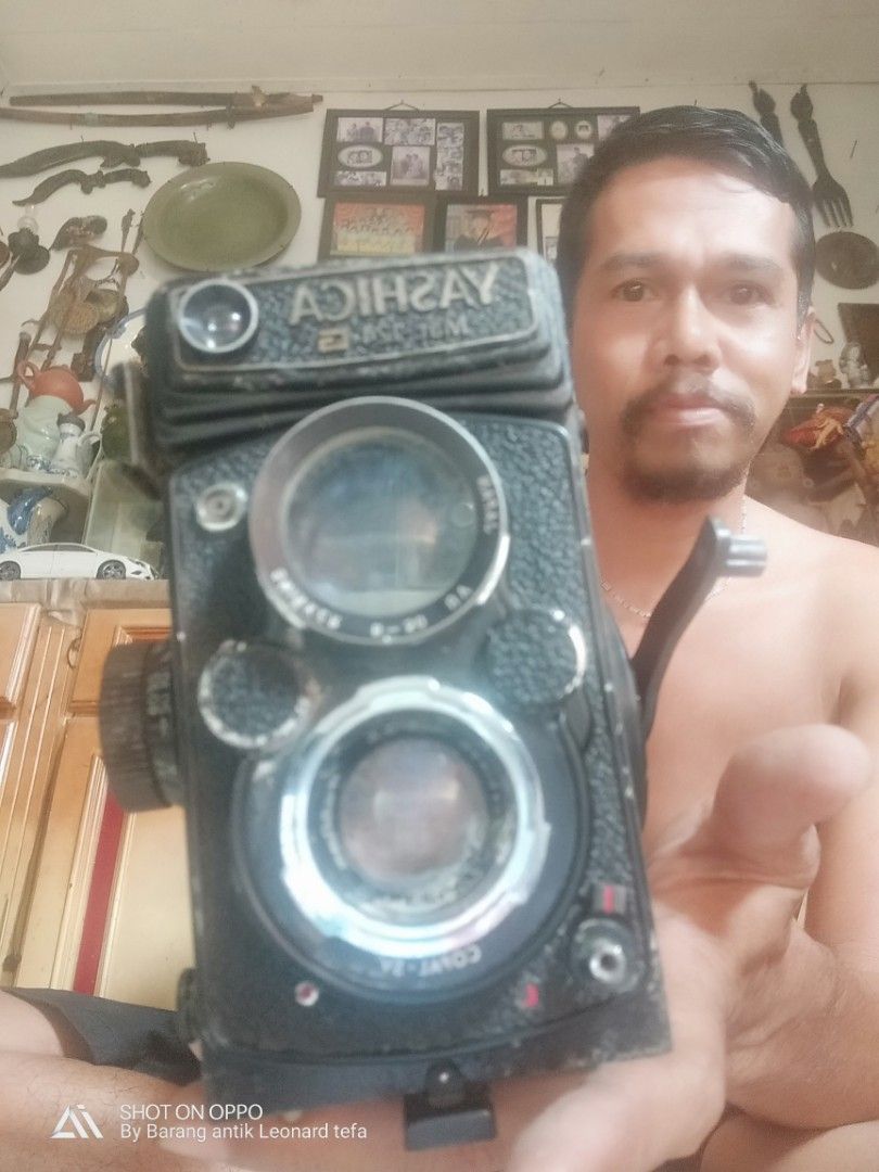 Kamera kuno yashica mat 124 G, Antik, Lainnya di Carousell