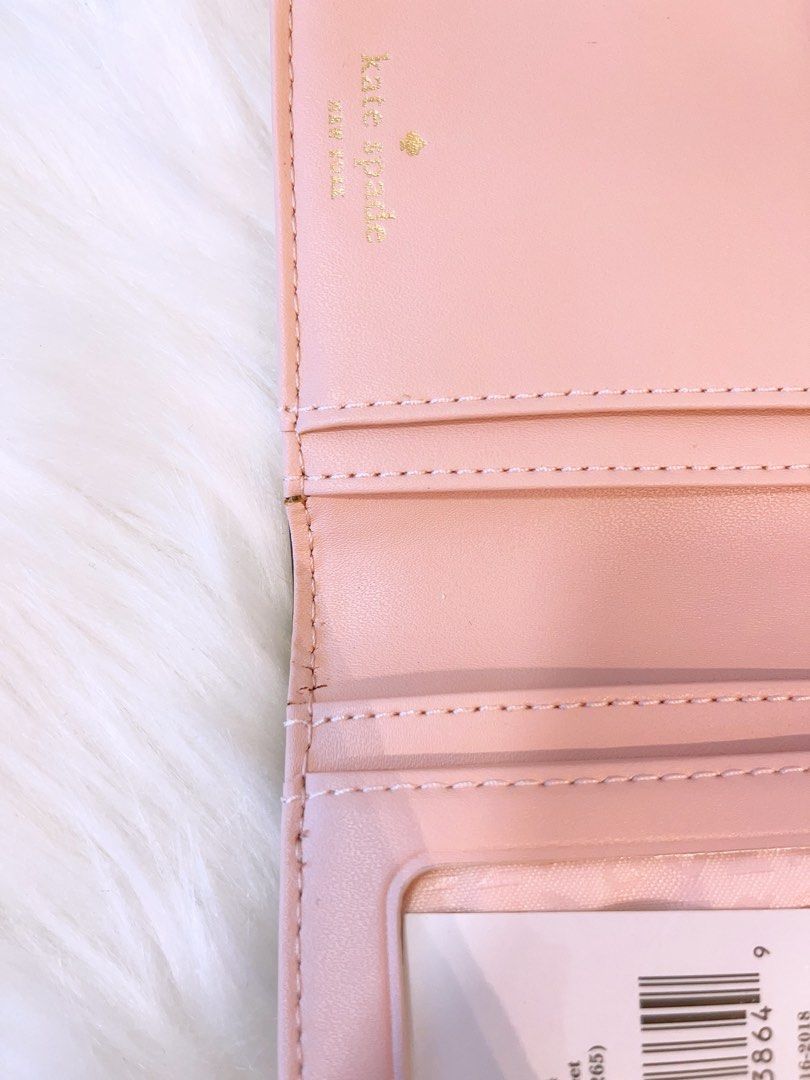 Kate spade leather Long wallet new with defect, Luxury, Bags & Wallets ...