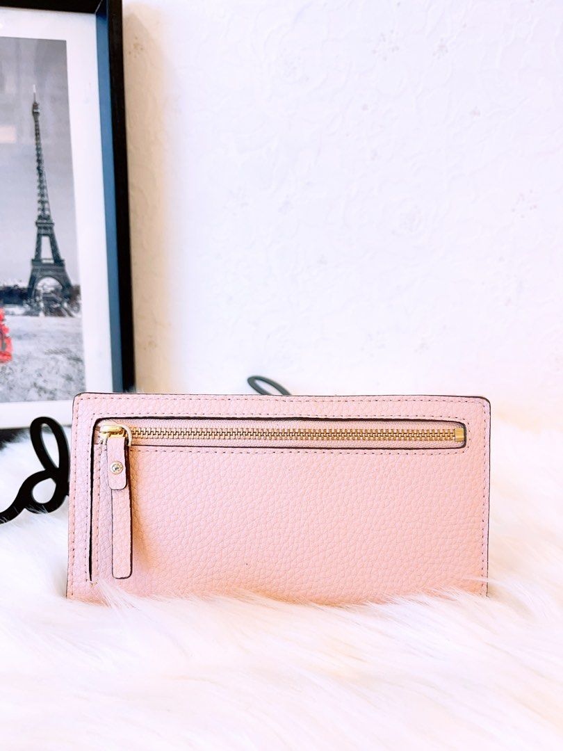 Kate spade leather Long wallet new with defect, Luxury, Bags & Wallets ...