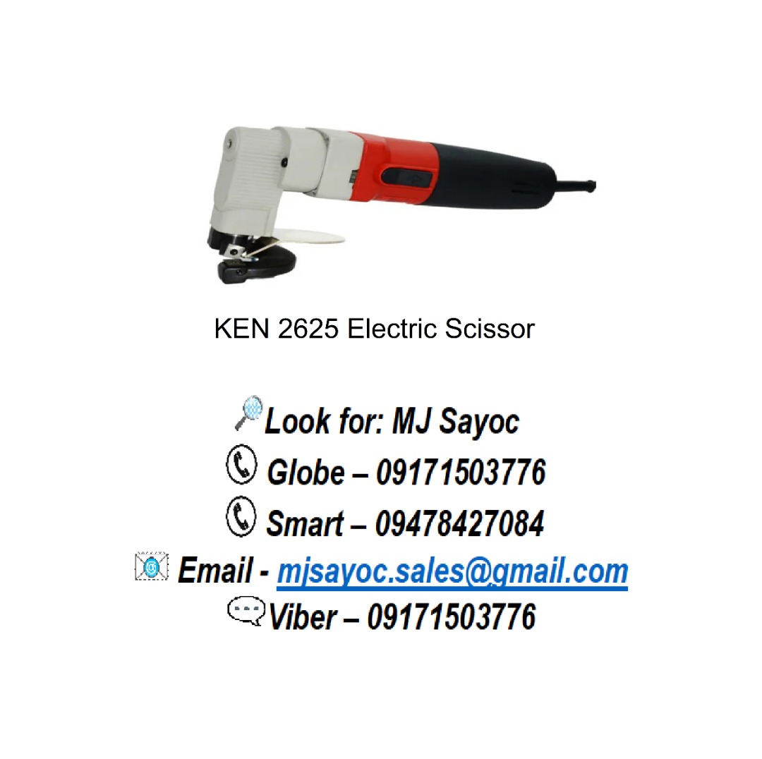 KEN 2625 Electric Scissor, Commercial & Industrial, Construction Tools ...