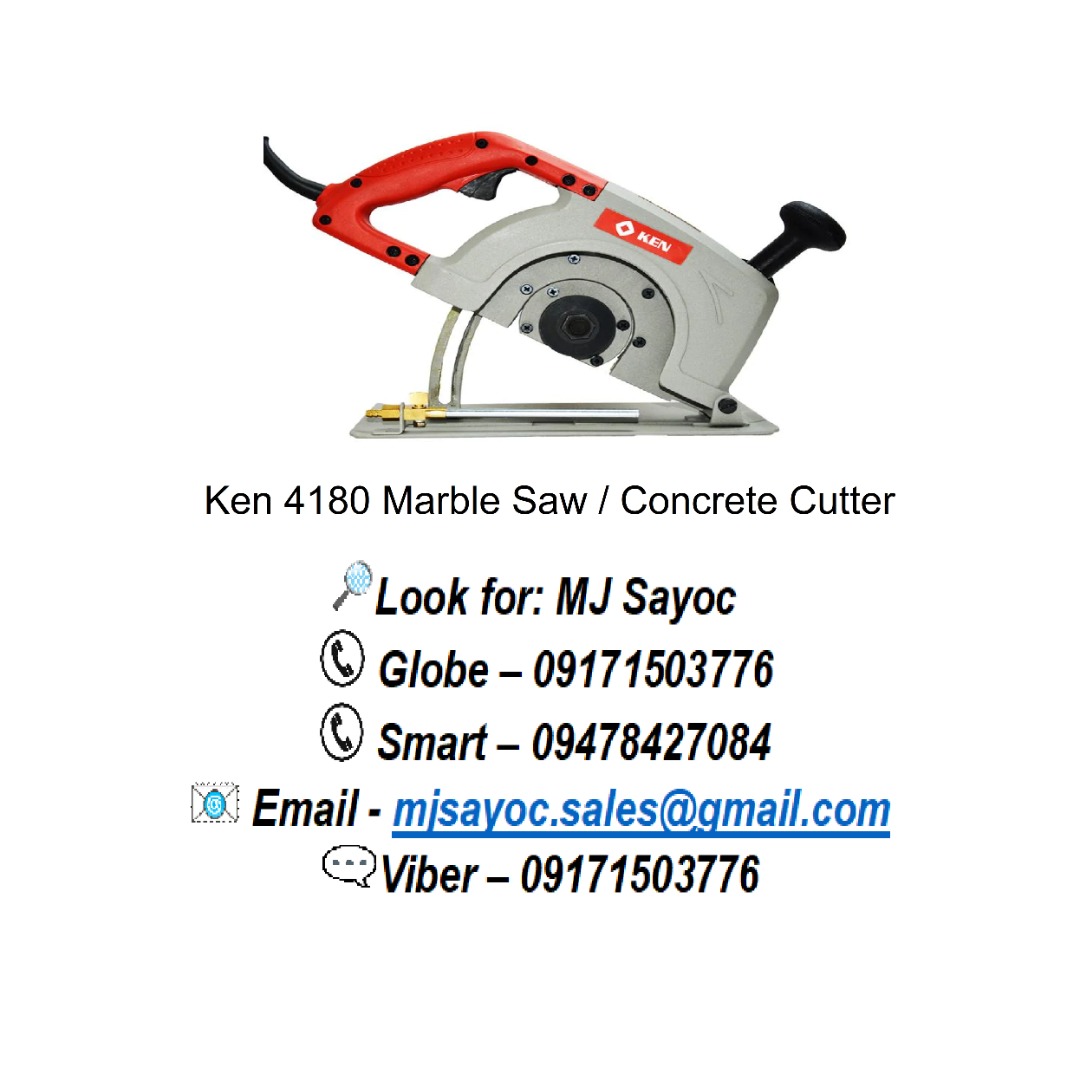 Ken 4180 Marble Saw / Concrete Cutter, Commercial & Industrial ...