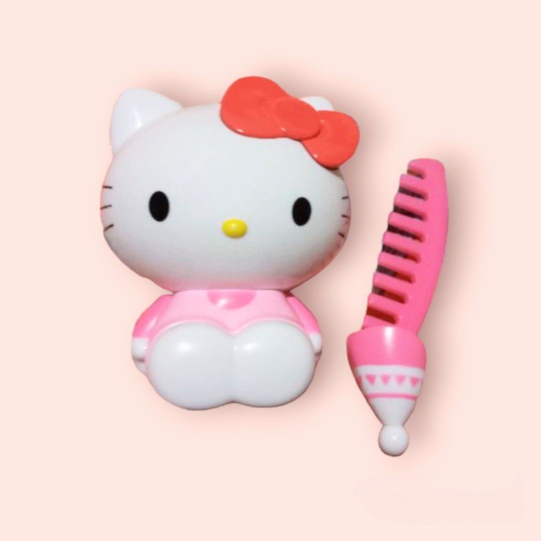 KFC Hello Kitty Comb Mini Figure Topper Cake Hiasan Kue Ulang Tahun on ...
