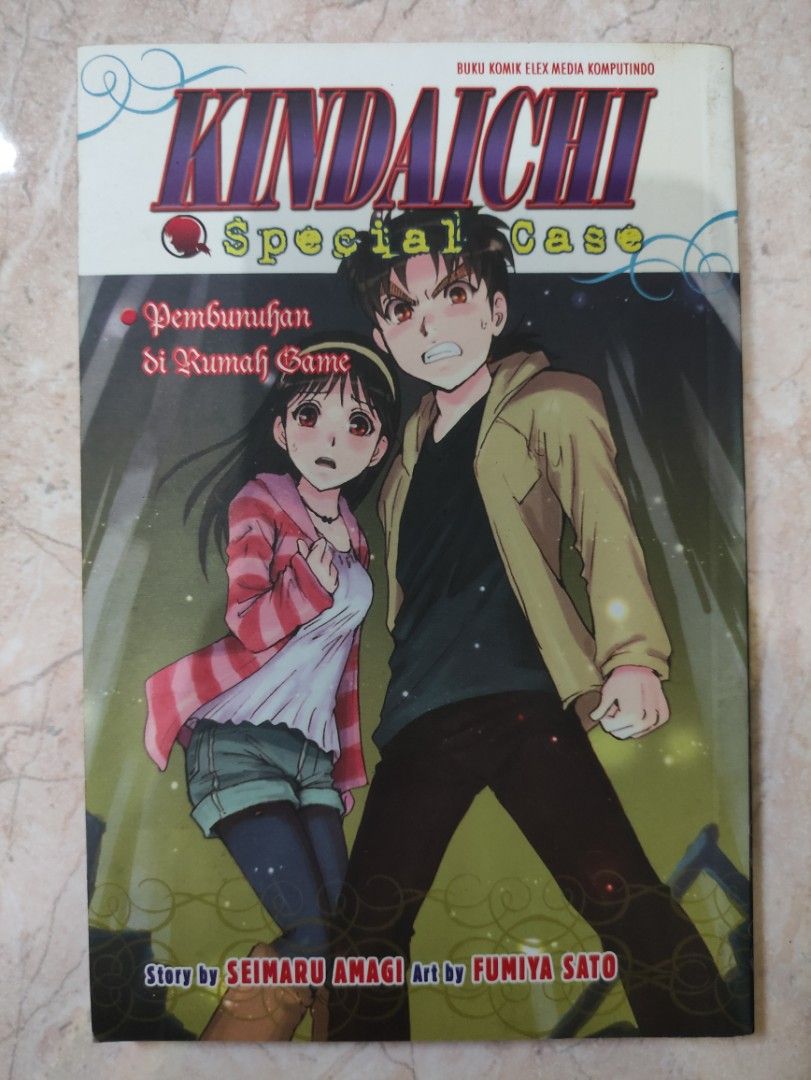 Kindaichi Special Case: Pembunuhan di Rumah Game, Buku & Alat Tulis, Komik dan Manga di Carousell