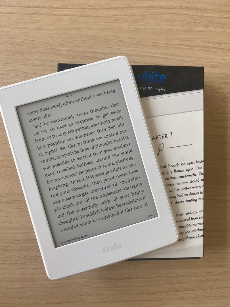 Kindle PaperWhite (7 Gen) in White - 4GB, Mobile Phones & Gadgets, E ...