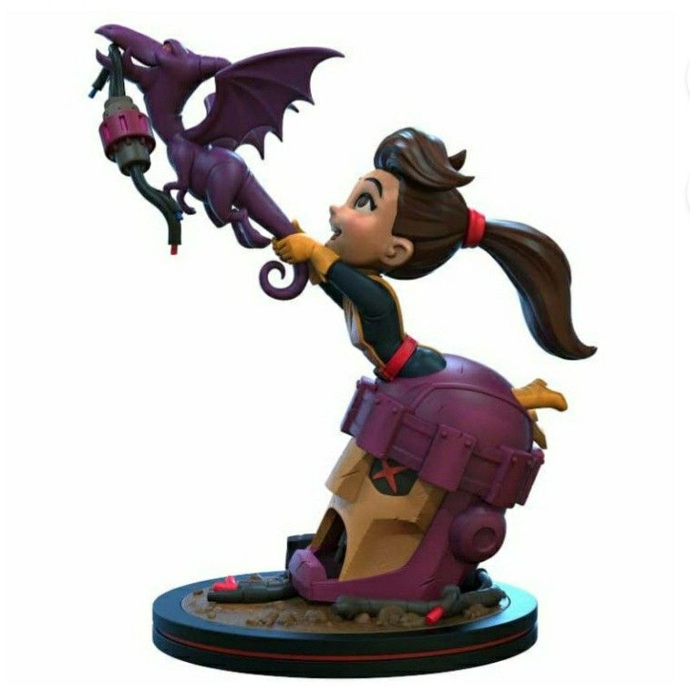 KITTY PRYDE AND LOCKHEED X-Men Quantum Mechanix QFig Vinyl Figure on ...