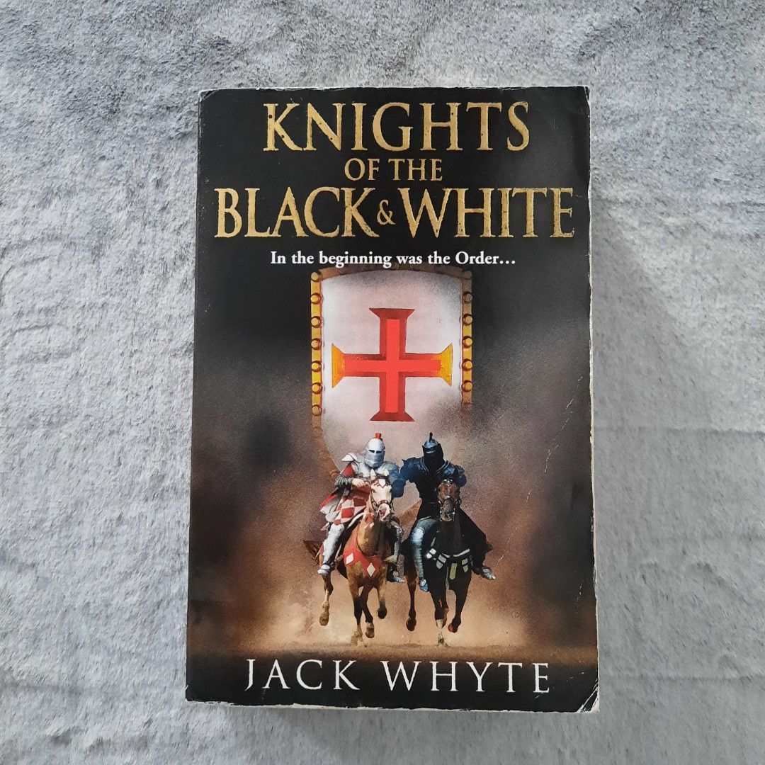 Knights of the Black and White by Jack Whyte, Hobbies & Toys, Books ...