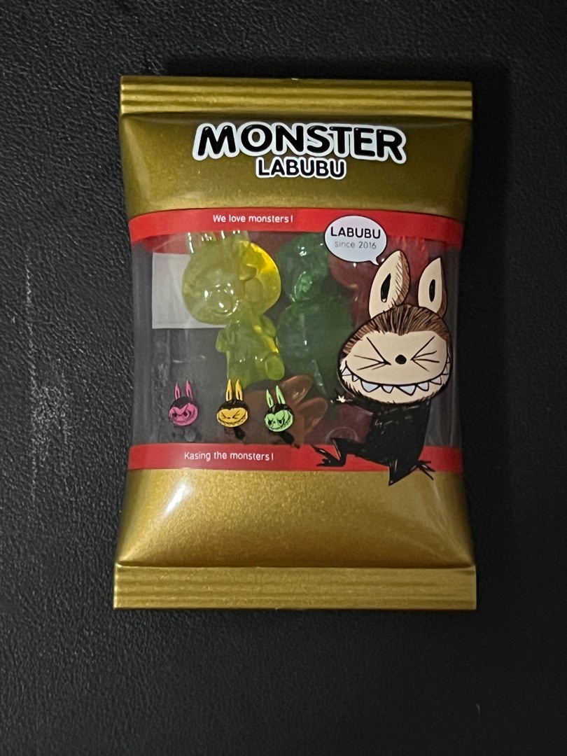 Labubu Monster Candy series- Gummy Candy Haribo, Hobbies & Toys, Toys ...