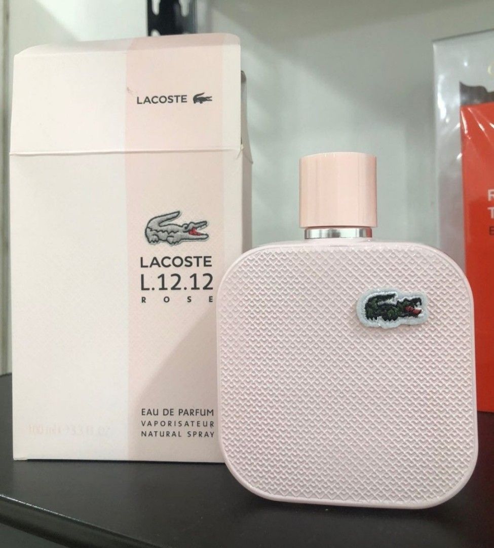 Lacoste L1212 Rose Perfume Original, Kesehatan & Kecantikan, Parfum, Kuku & Lainnya di Carousell