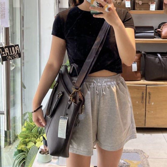 Lee & Tee Cross Body Laptop Bag Leather, Women's Fashion, Bags ...