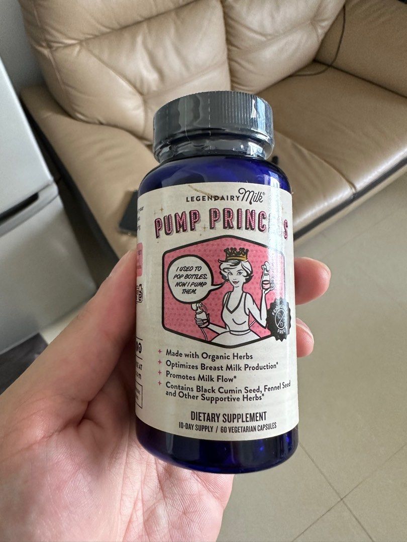 Legendairy Milk Pump Princess, Health & Nutrition, Health Supplements ...
