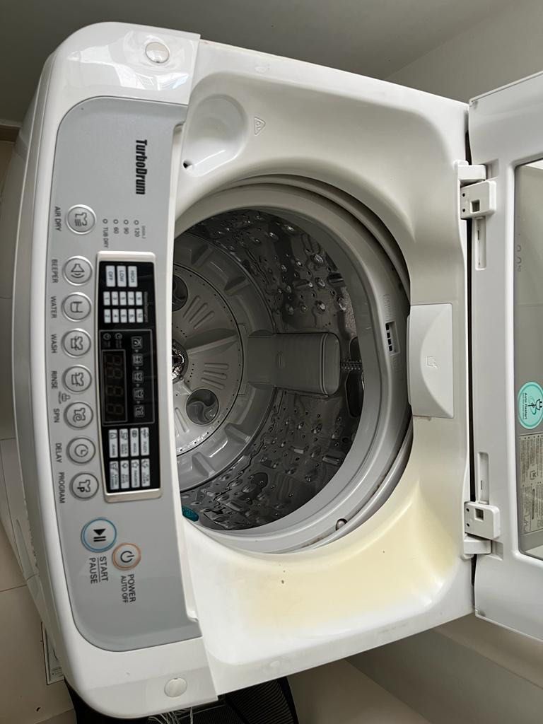 LG Turbo Drum Top-load Washing Machine, TV & Home Appliances, Washing ...