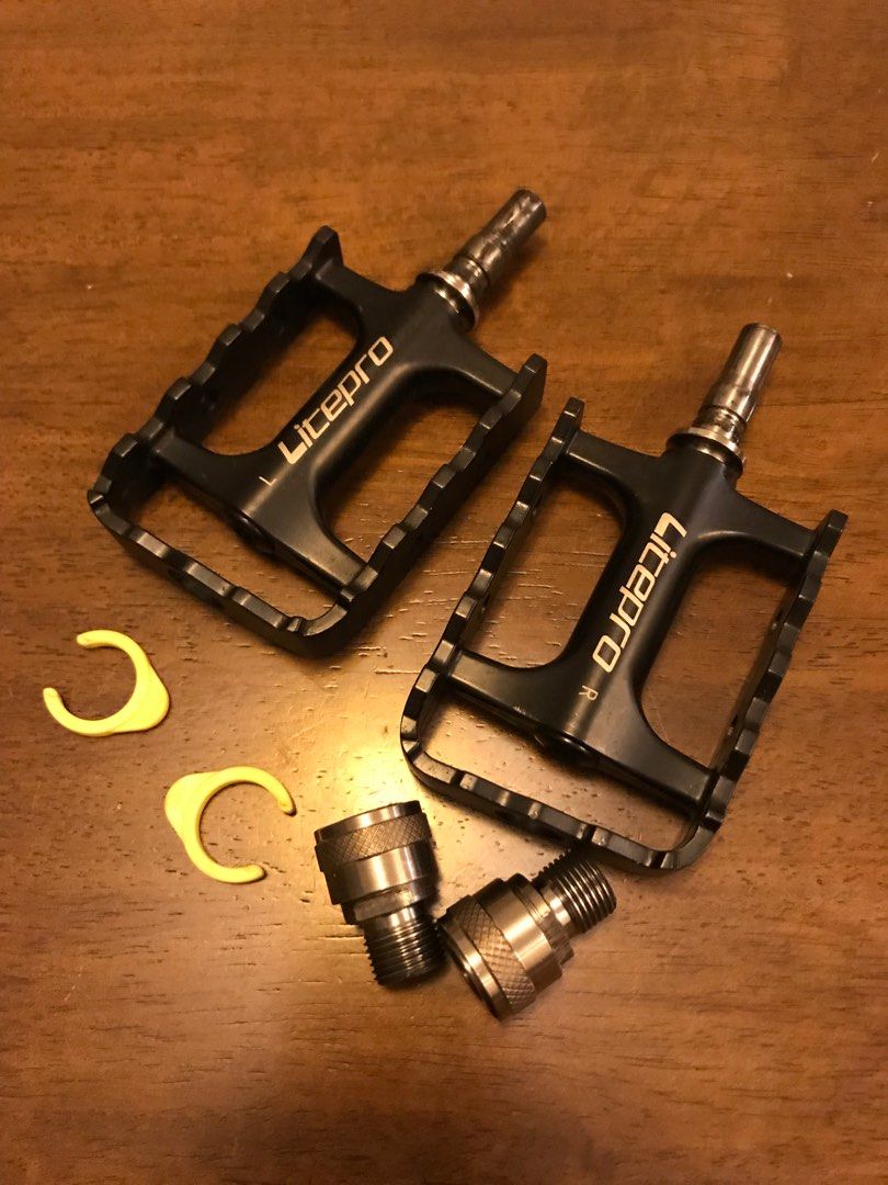 Litepro QR pedal - Quick Release Pedal - for Brompton, Birdy or Normal ...