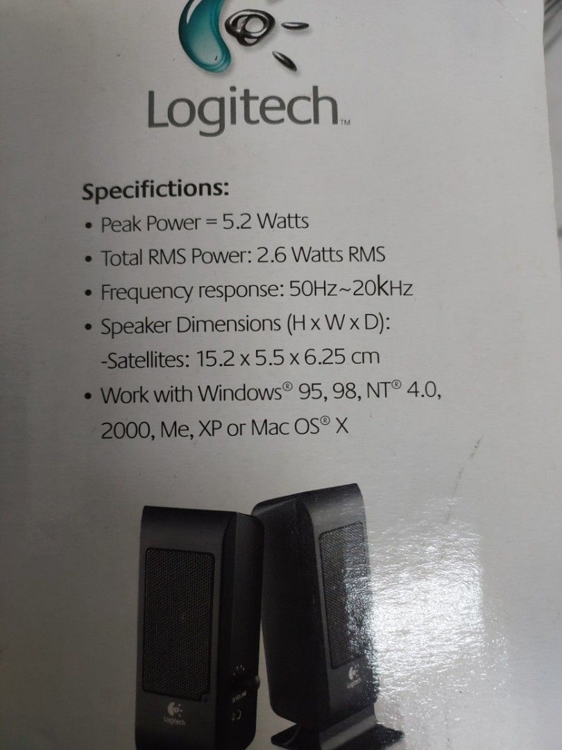 LOGITECH DESK SPEAKER, Computers & Tech, Parts & Accessories, Other ...