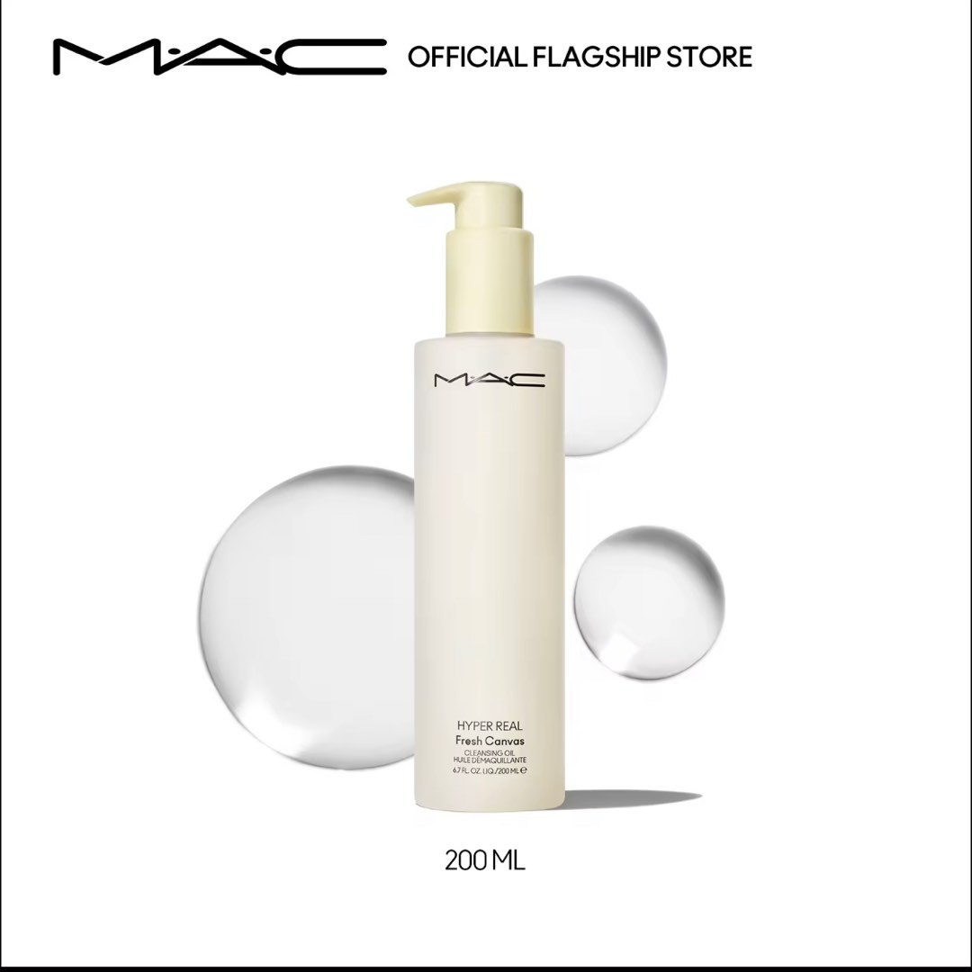 Mac hyper real fresh canvas cleansing oil, Beauty & Personal Care, Face ...