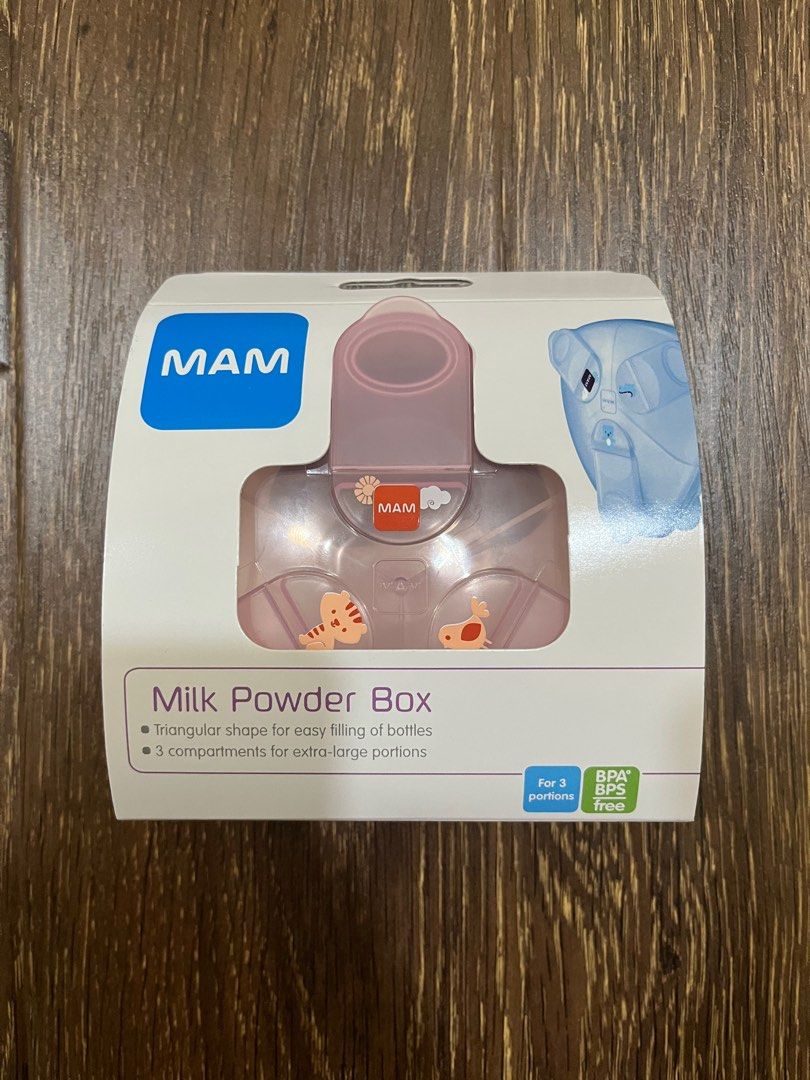 MAM milk powder box (Pink), Babies & Kids, Nursing & Feeding ...