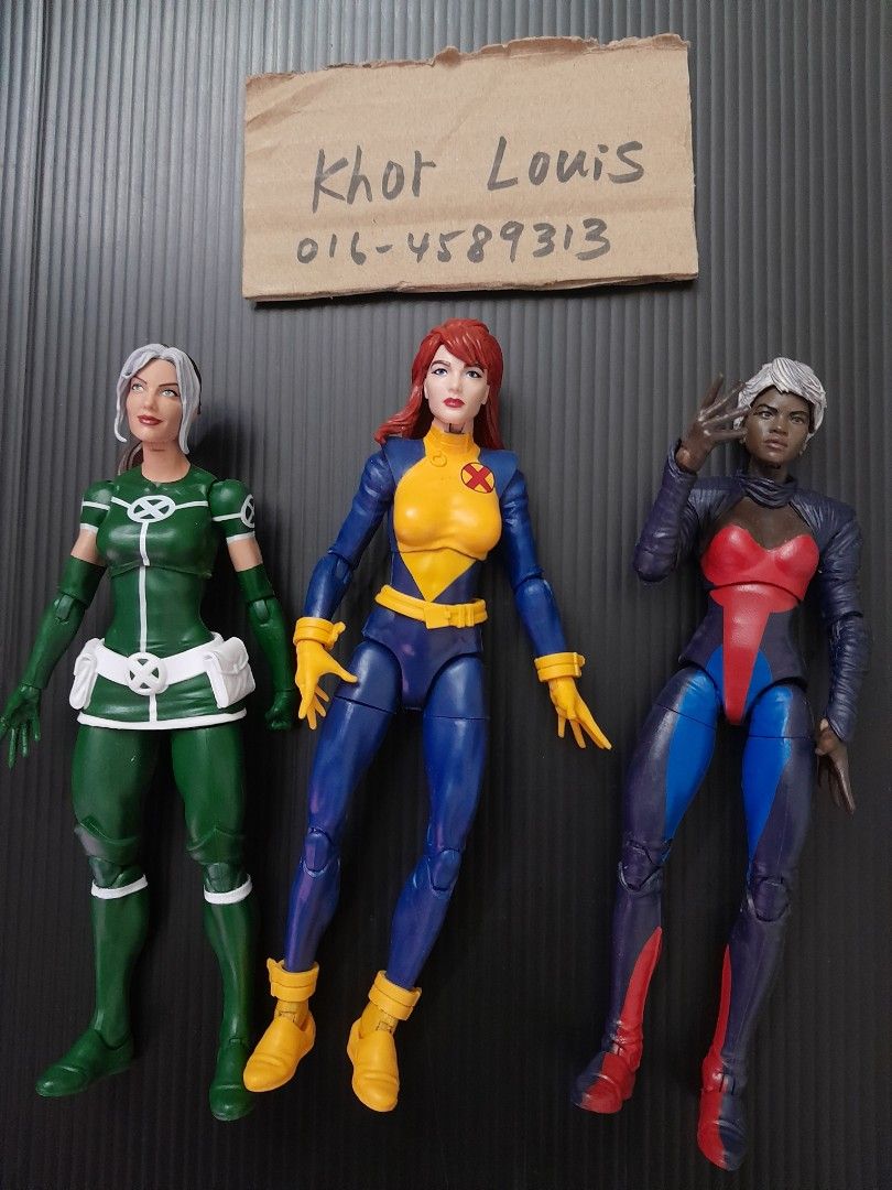 Marvel legends X-man custom team Jane storm rogue set, Hobbies & Toys, Toys & Games on Carousell