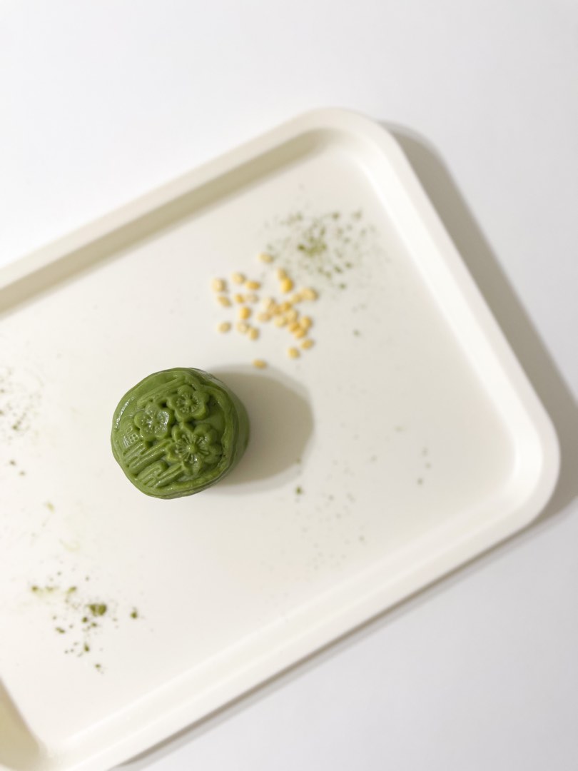 Matcha Snow Skin Mooncakes, Food & Drinks, Homemade Bakes on Carousell