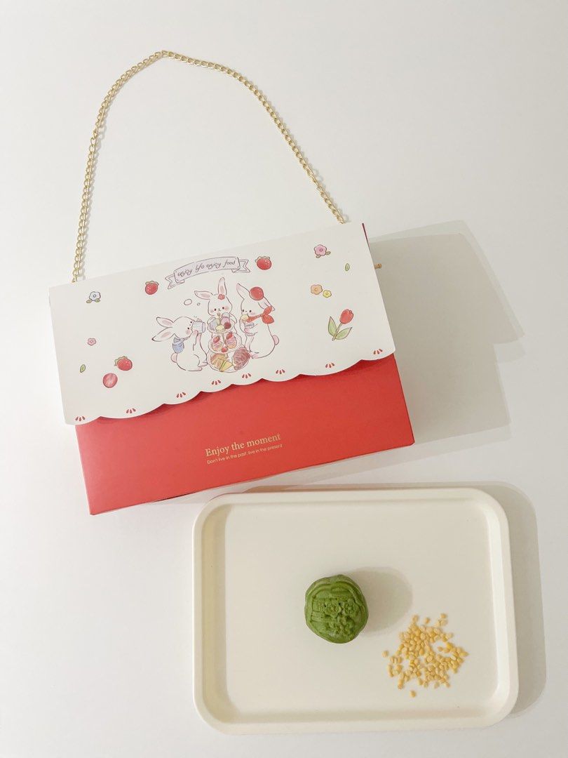 Matcha Snow Skin Mooncakes, Food & Drinks, Homemade Bakes on Carousell