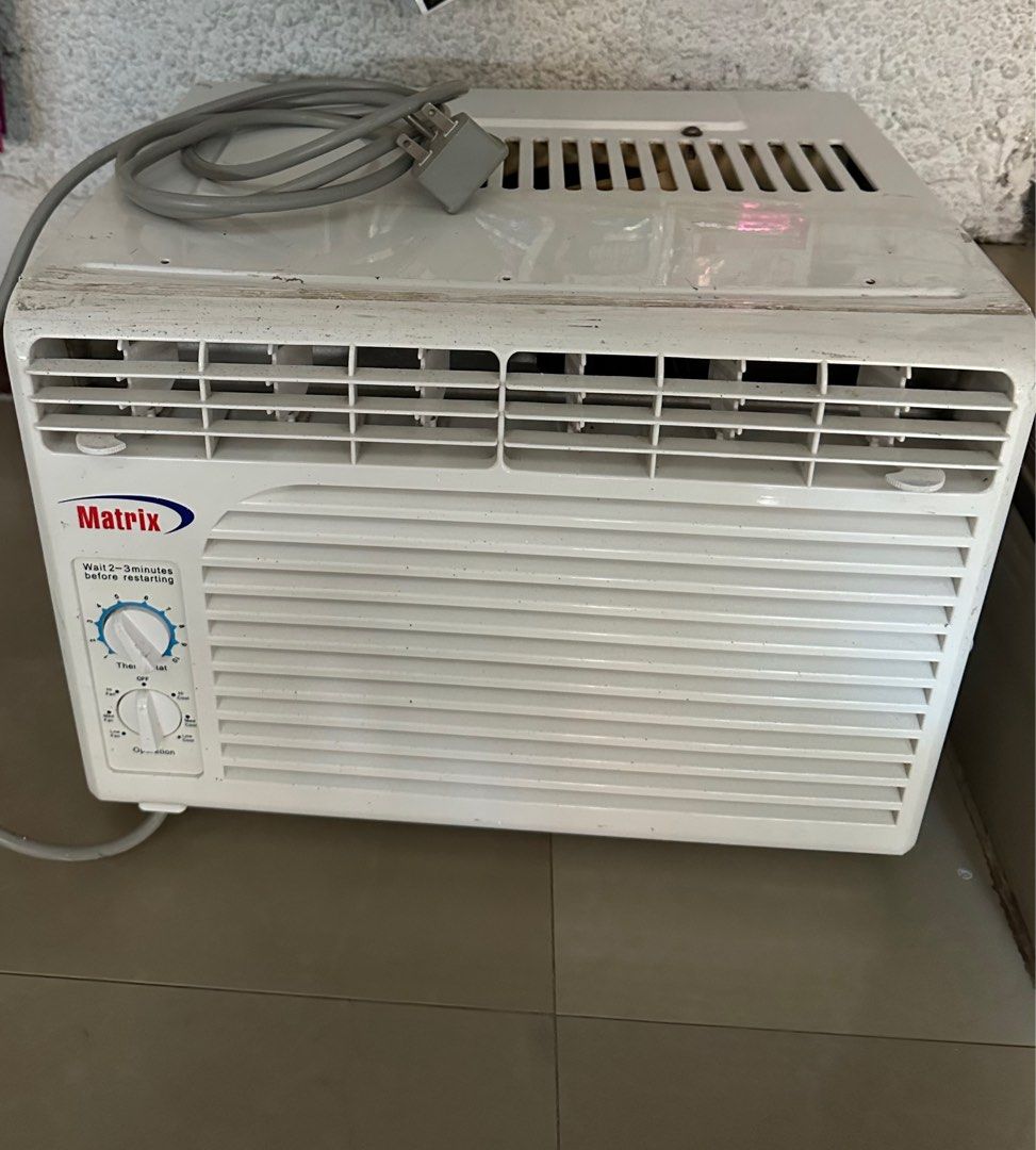 Matrix .6hp Window Type Aircon, Car Parts & Accessories, Engine and ...