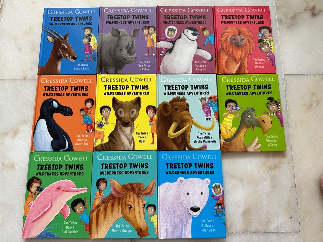 Mcd Treetop Twins Wilderness Adventures books, Hobbies & Toys, Books ...