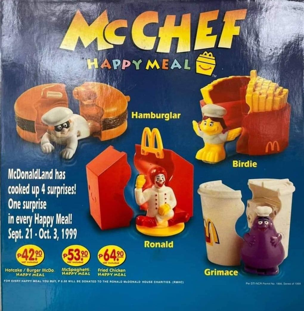 McDonald's Vintage 1999 McChef - McDonalds McDonald McD Mekdi McDonald ...