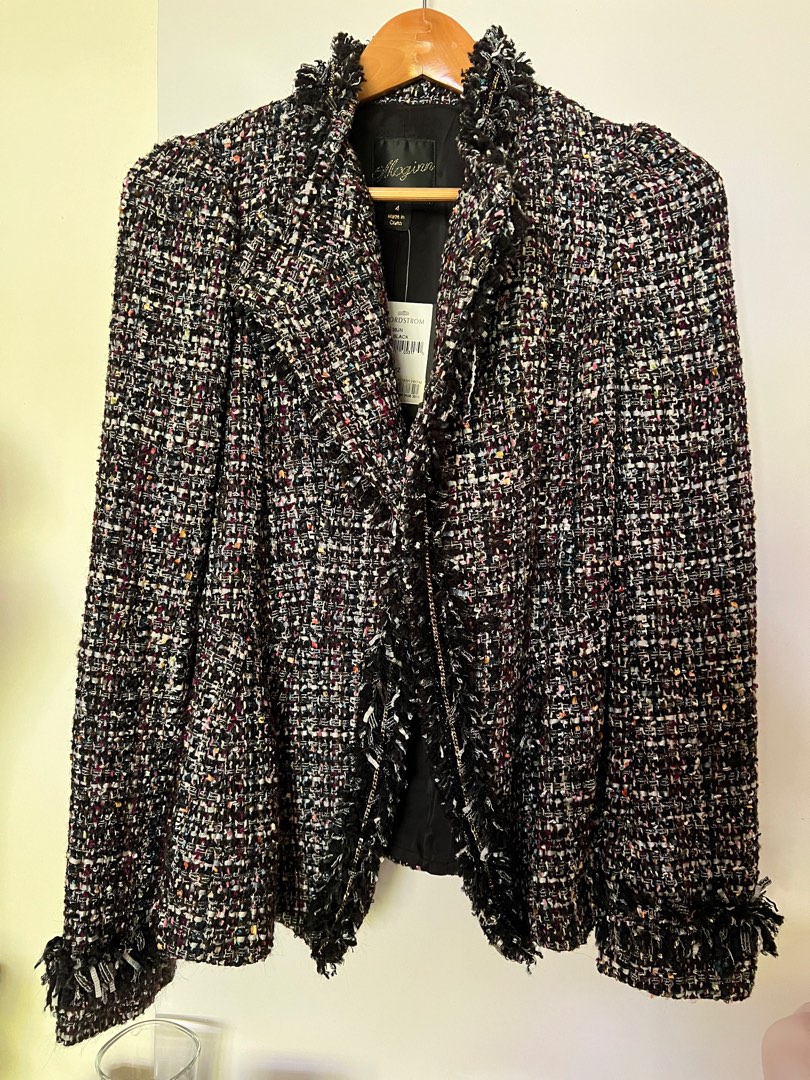 Mcginn Tweed Jacket, Women's Fashion, Coats, Jackets and Outerwear on ...