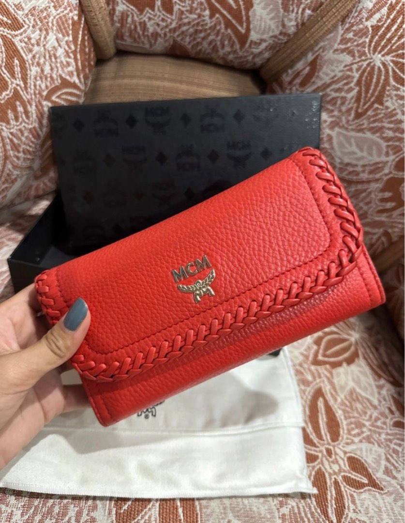 MCM Wallet, Luxury, Bags & Wallets on Carousell