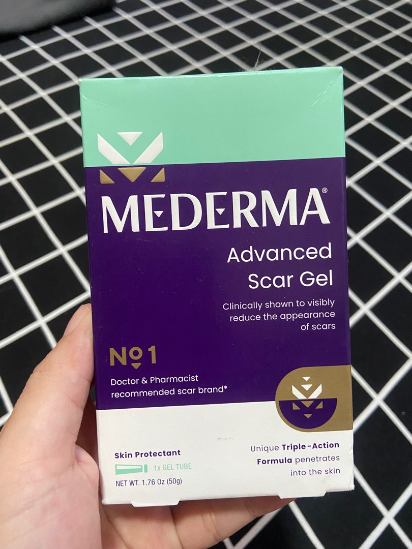 Mederma Advanced Scar Gel, Health & Nutrition, Braces, Support ...
