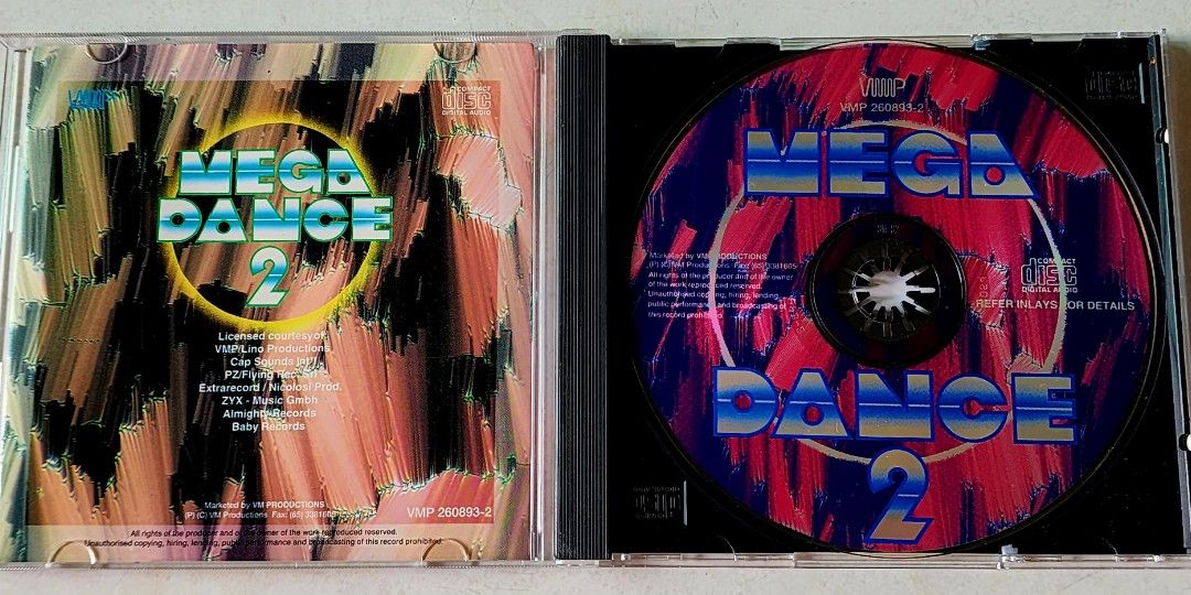 Mega Dance 2 ( VSP MALAYSIA ) CD, Hobbies & Toys, Music & Media, CDs ...