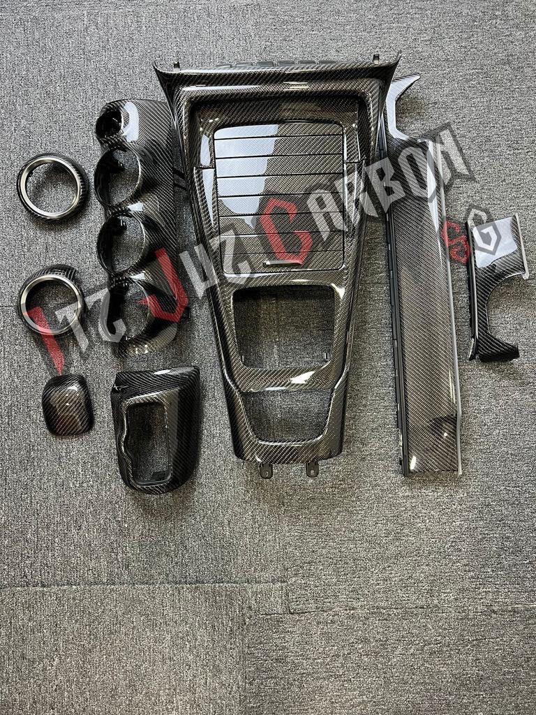 Mercedes W177 W118 A45S CLA45S A35 CLA35 Carbon Fiber Interior Trim Set ...
