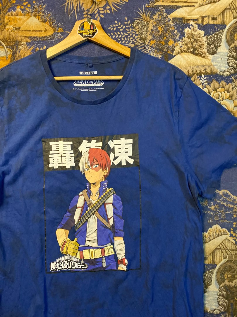 MHA SHOTO TODOROKI, Men's Fashion, Tops & Sets, Tshirts & Polo Shirts ...