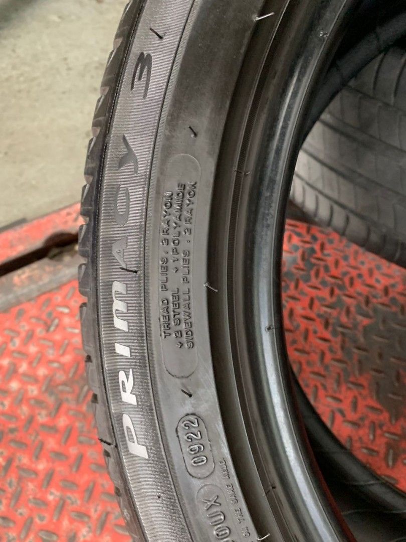 Michellin primacy 3, Car Accessories, Tyres & Rims on Carousell