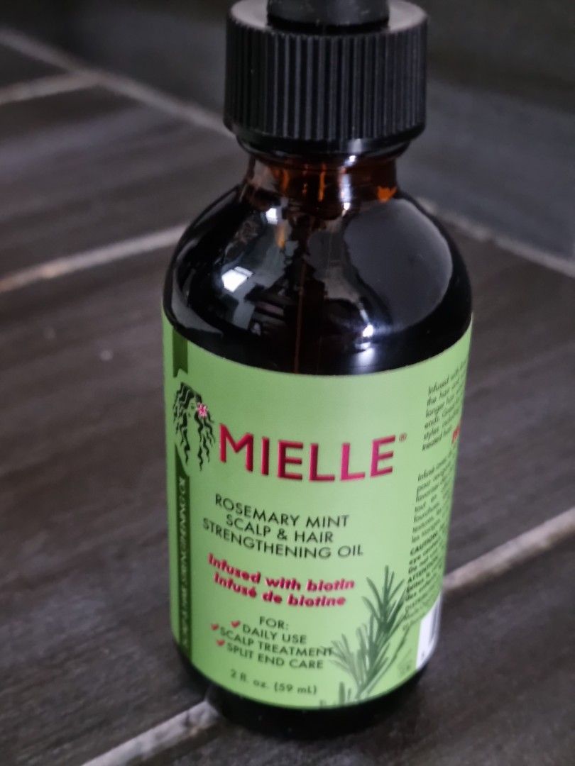 Mielle Rosemary Hair & Scalp Strengthening Oil, Beauty & Personal Care ...
