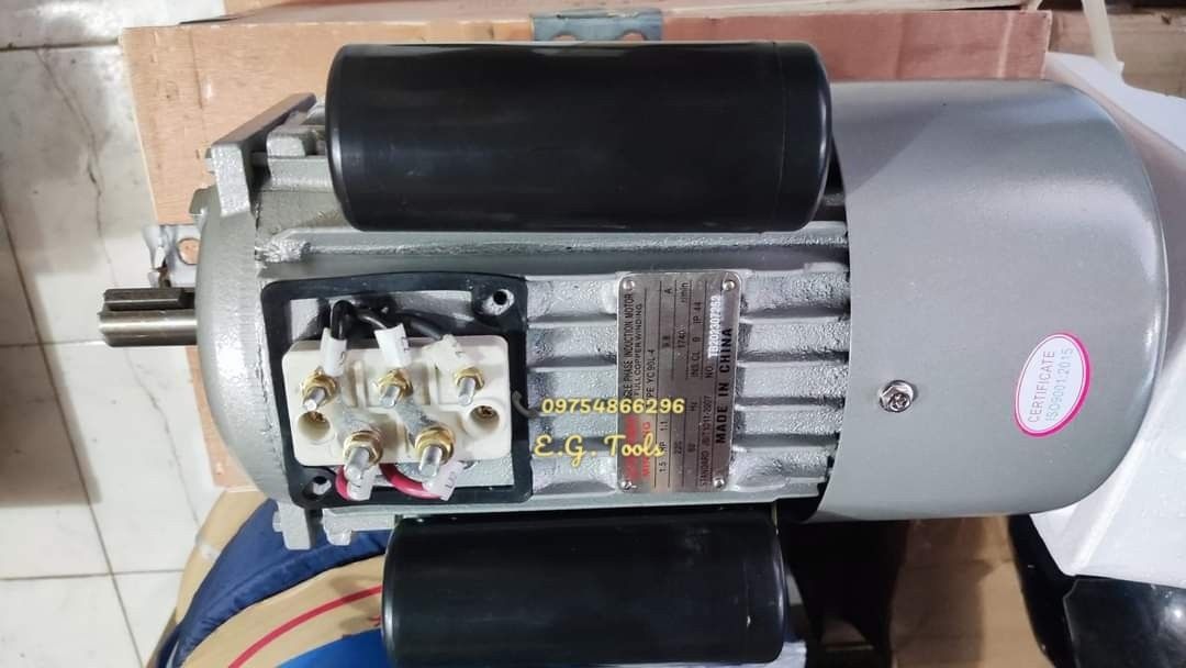 MINDONG 1.5HP Single Phase Induction Motor/Electric Motor Copper ...